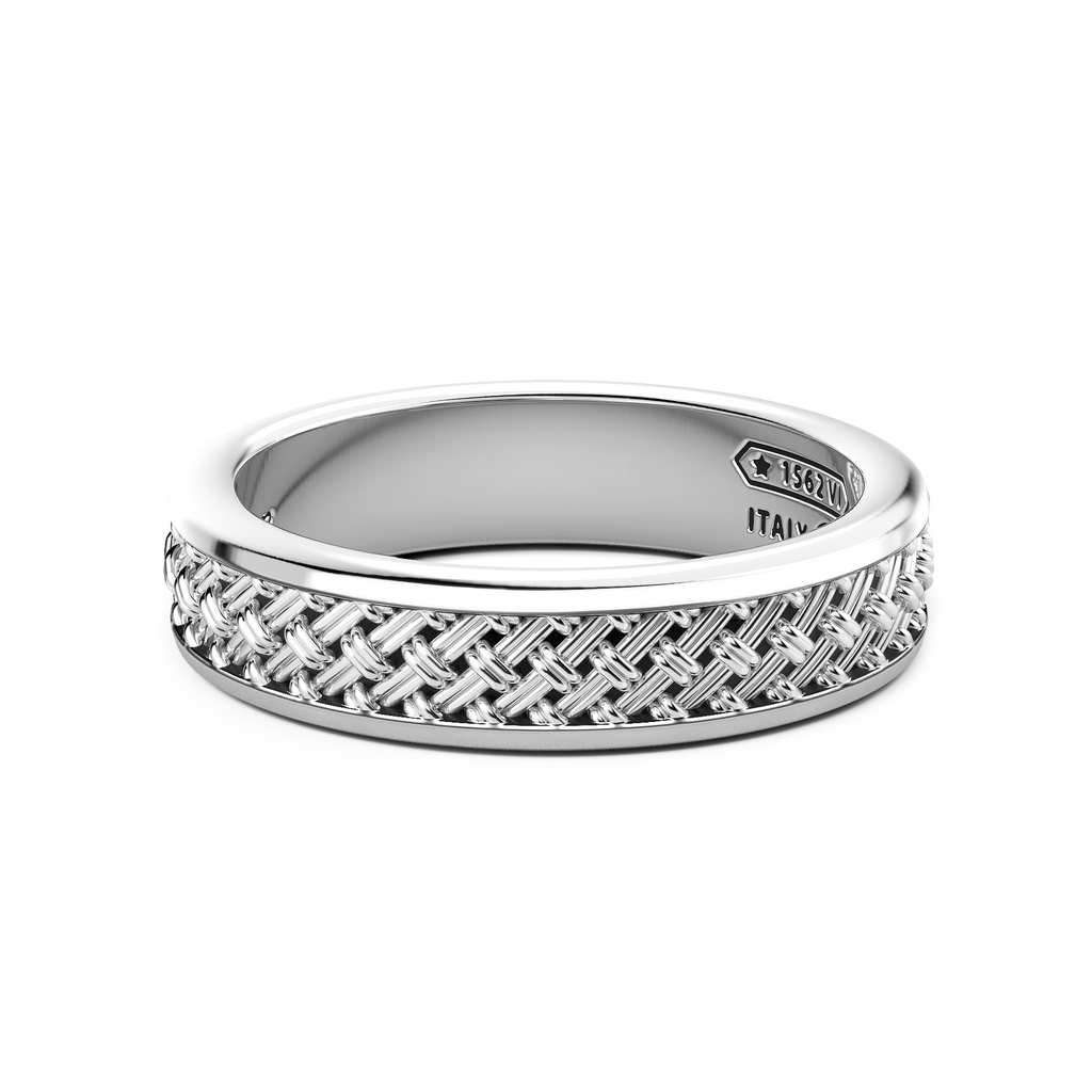 Silver Band Ring – Gem Bijou