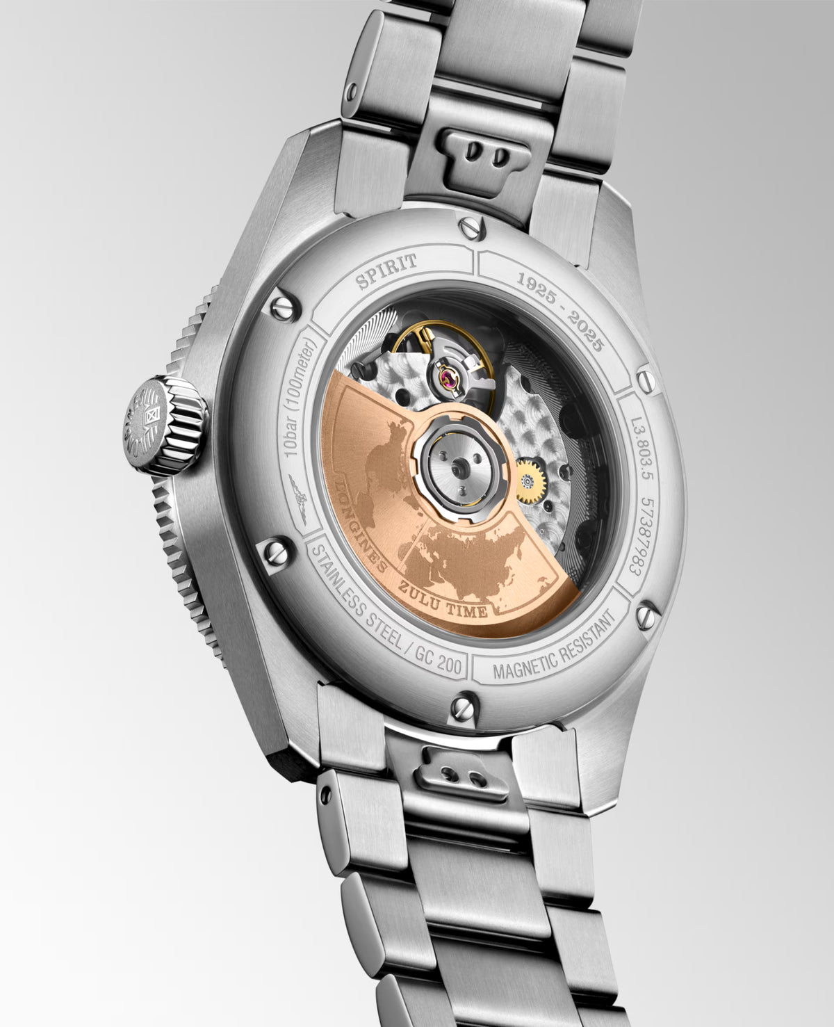 Longines Spirit Zulu Time 1925 42mm L3.803.5.53.6 – Gem Bijou